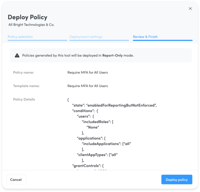 M365 Conditional Access Policy Management for MSPs