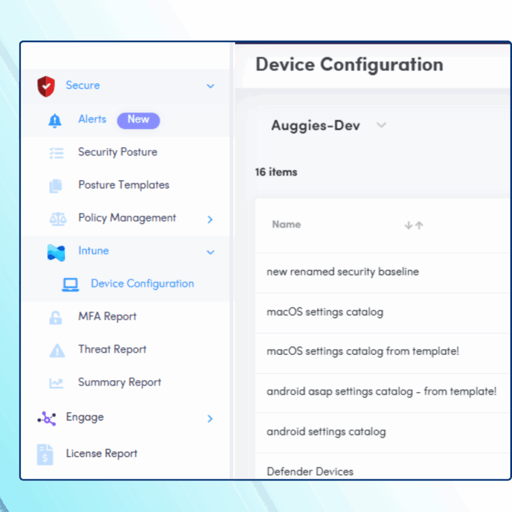 Microsoft Intune Policy Management for MSPs | Augmentt